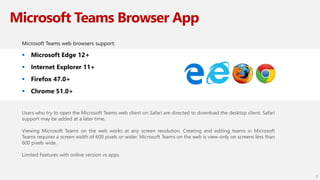 Microsoft Teams Preview - Technical Overview | PPTX