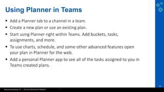 Webinar: Microsoft Teams: Your Light Weight Project Management Toolkit ...