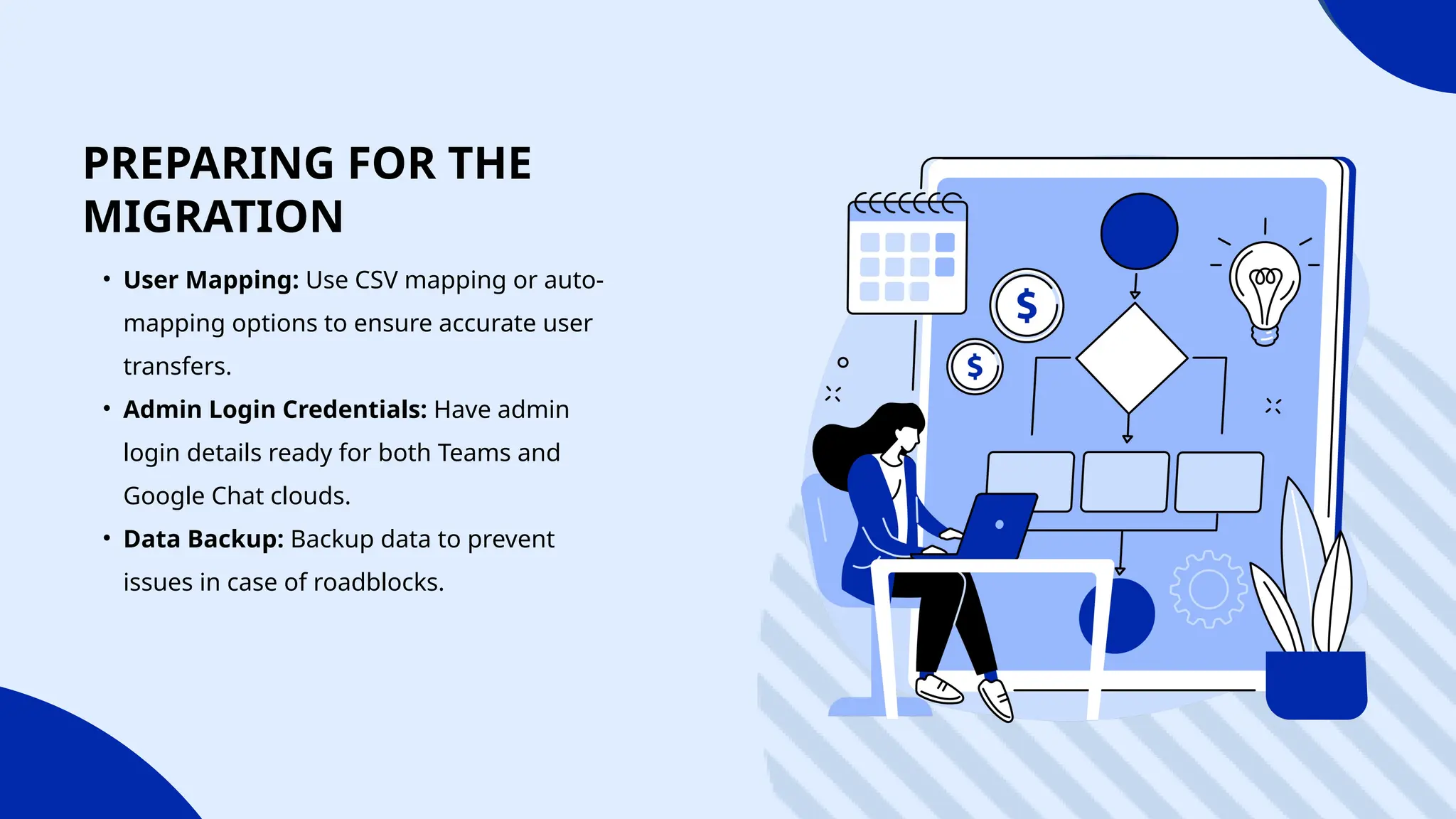 Microsoft Teams to Google Chat Migration Guide for Businesses | PPTX