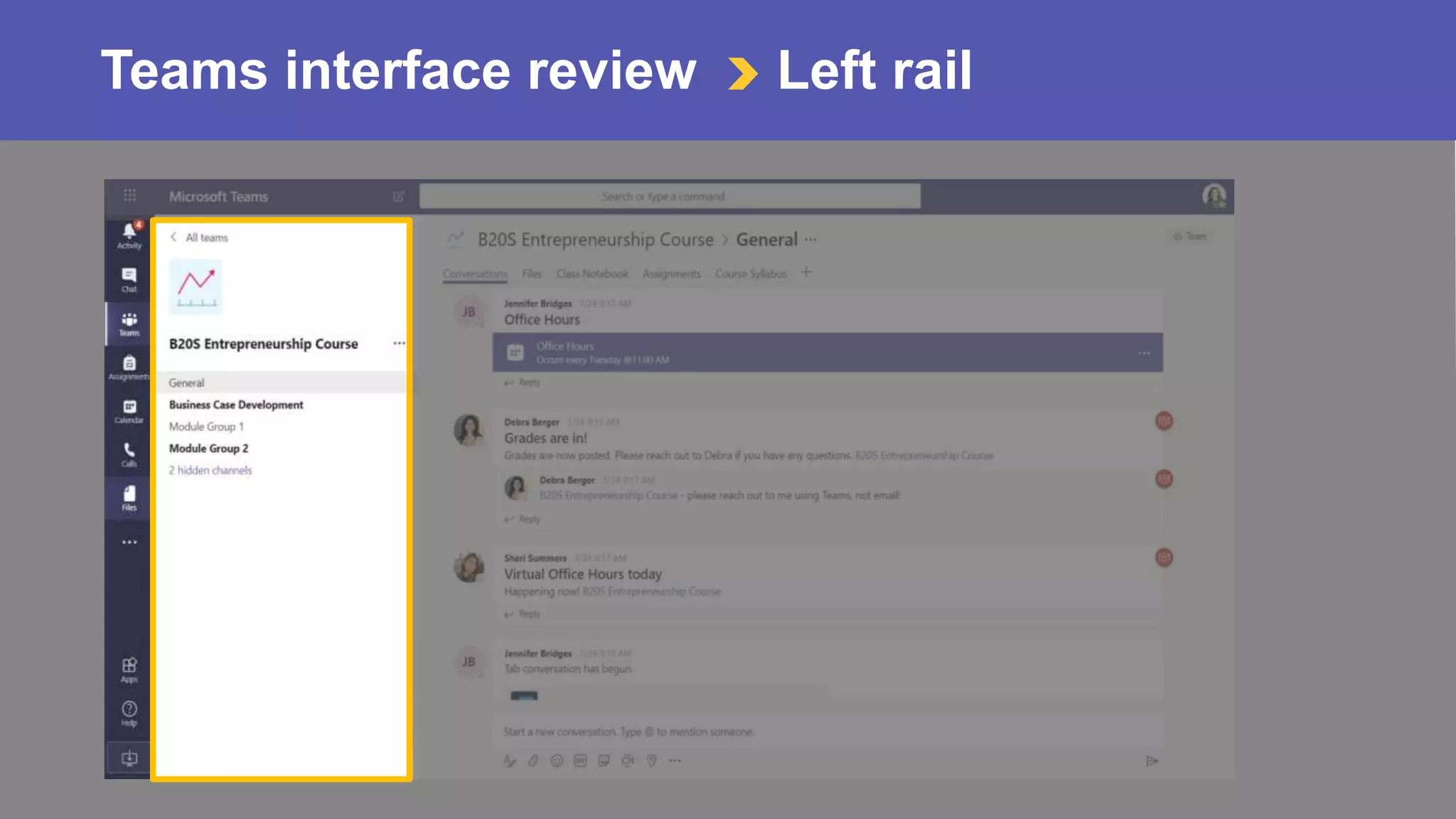Microsoft Teams University Introduction - Presenter Led | PPT