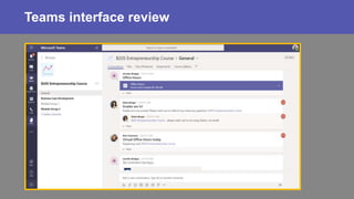 Microsoft Teams University Introduction - Presenter Led | PPT