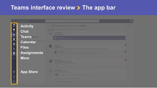 Microsoft Teams University Introduction - Presenter Led | PPTX