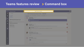 Microsoft Teams University Introduction - Presenter Led | PPT