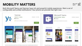 Microsoft Teams & Yammer Enterprise Social: Better Together | PPTX