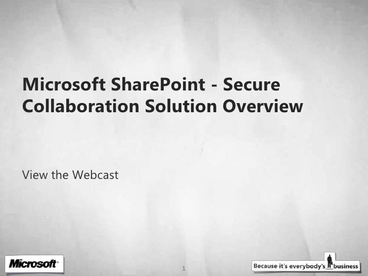 Microsoft Secure Collaboration