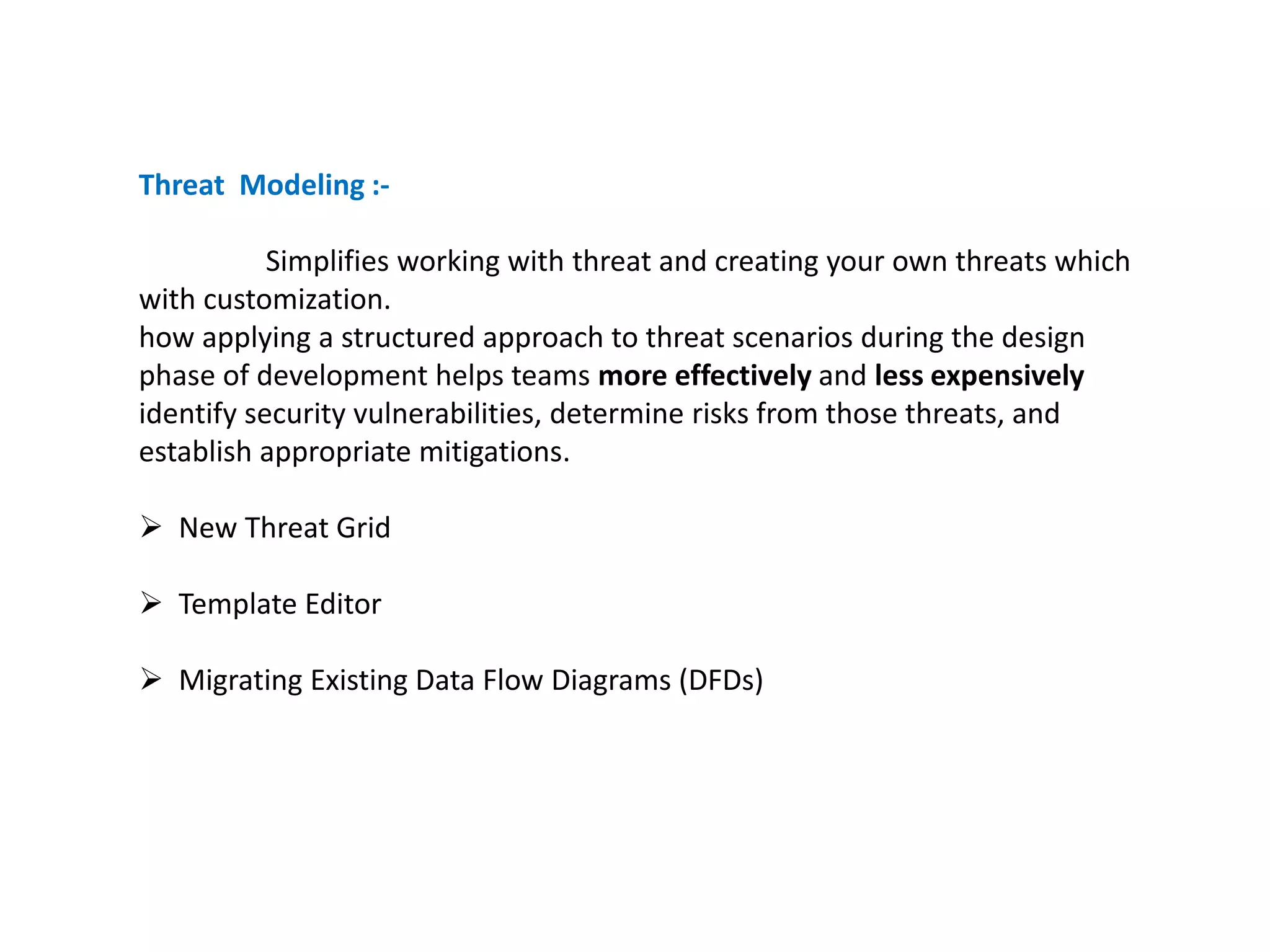 Microsoft threat modeling tool 2016 | PPTX