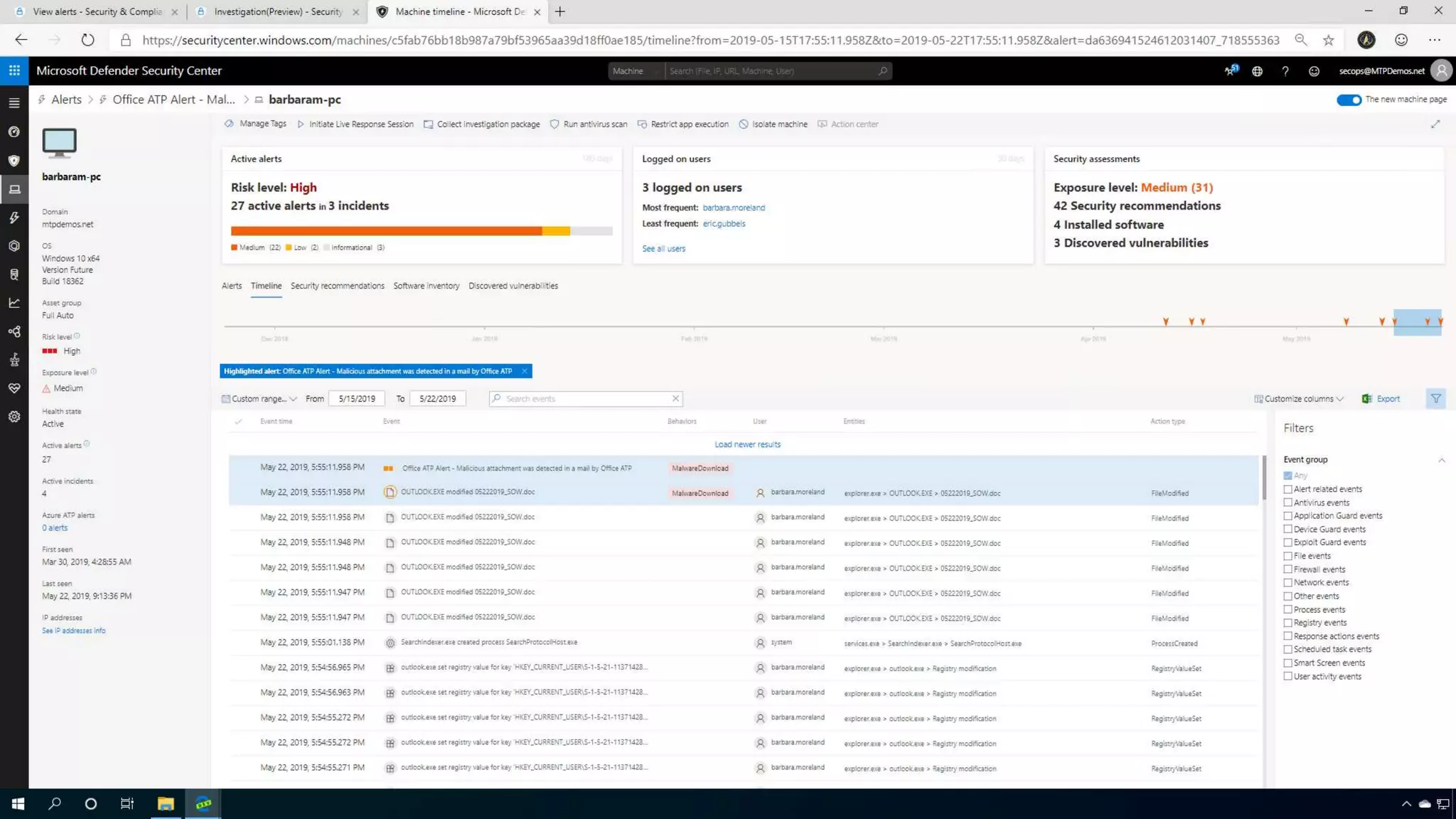 Microsoft Threat Protection Automated Incident Response | PPTX
