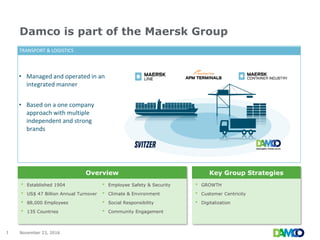 Damco’s Digital Journey | PPT