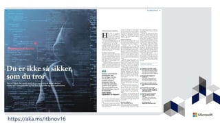 Uden sikkerhed og compliance - ingen digital transformation | PDF