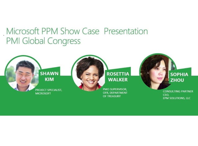 Microsoft PPM tool (Project Online / Project Server) Case Study by ...