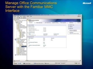 Microsoft Unified Communications - Transforming Communications ...