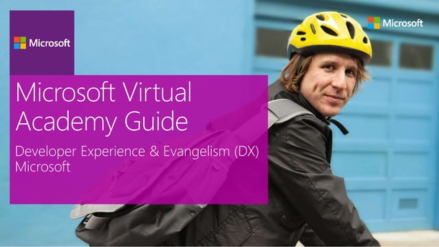 MVA (Microsoft Virtual Academy) 처음 사용자를 위한 가이드 | PPT