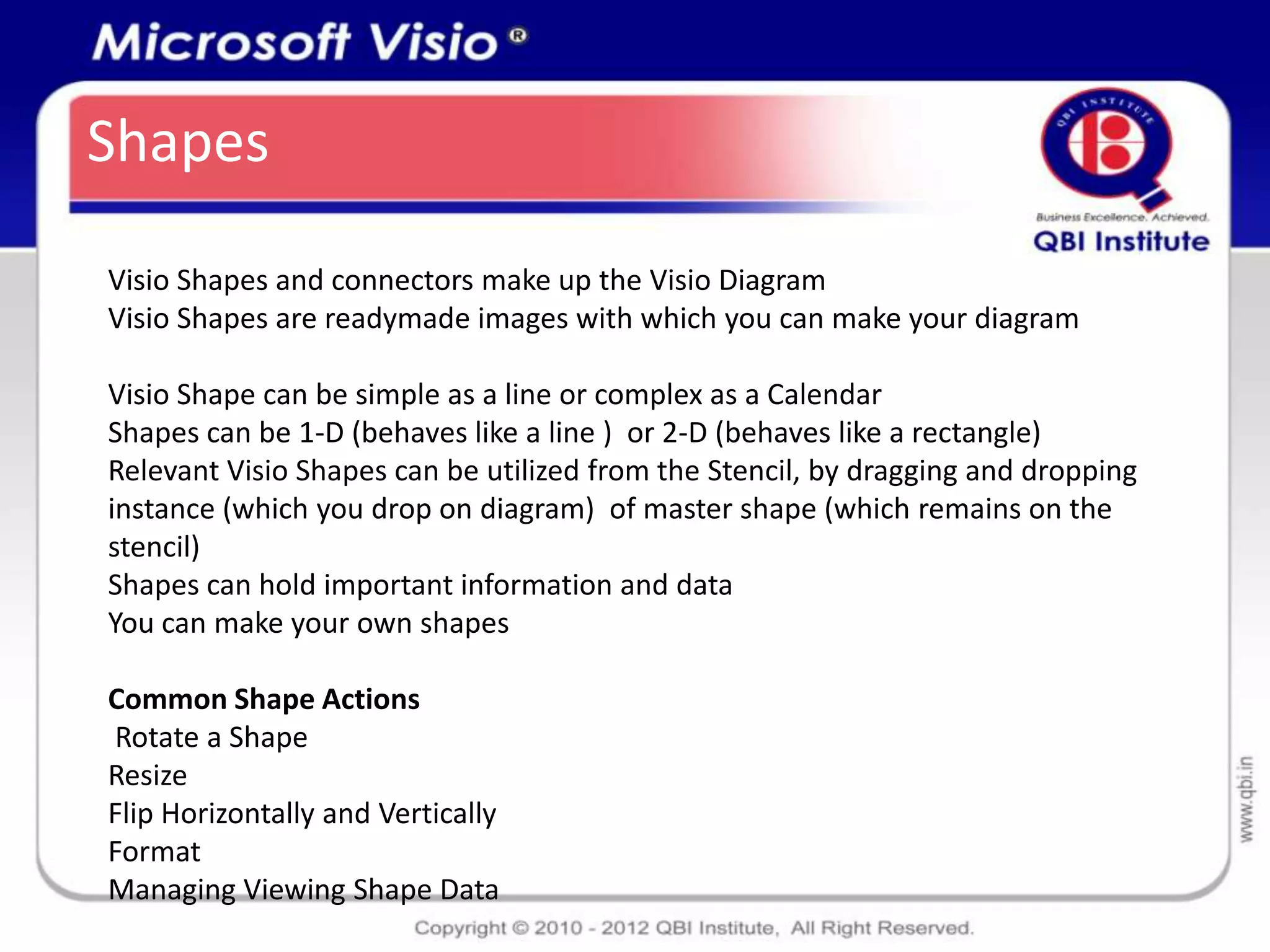 Microsoft Visio Detailed Presentation | PPTX