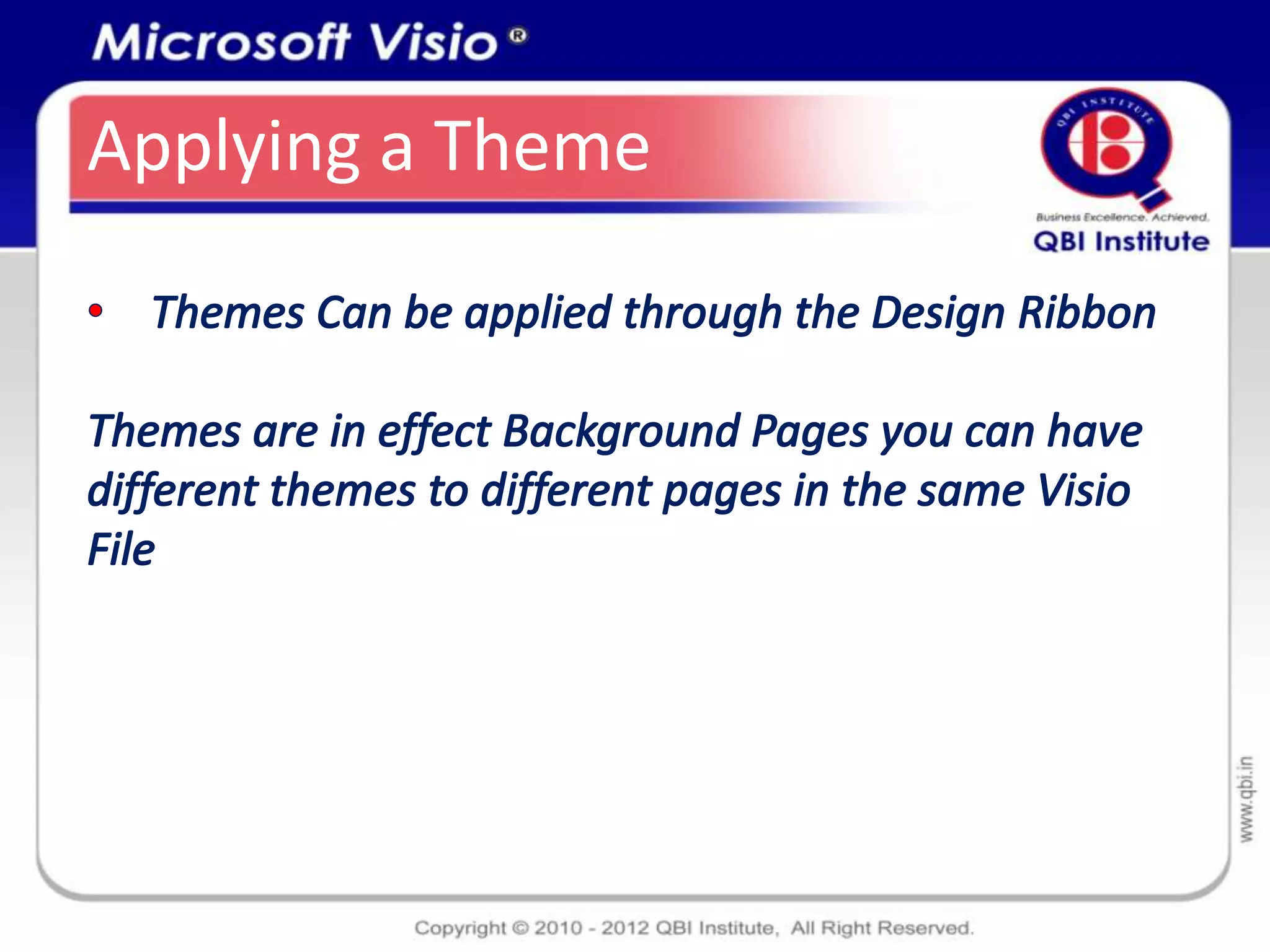 Microsoft Visio Detailed Presentation | PPTX