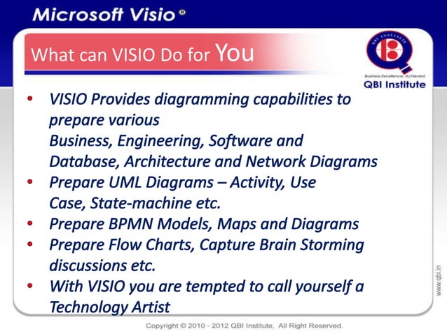 Microsoft Visio Detailed Presentation | PPTX | Desktop Publishing ...