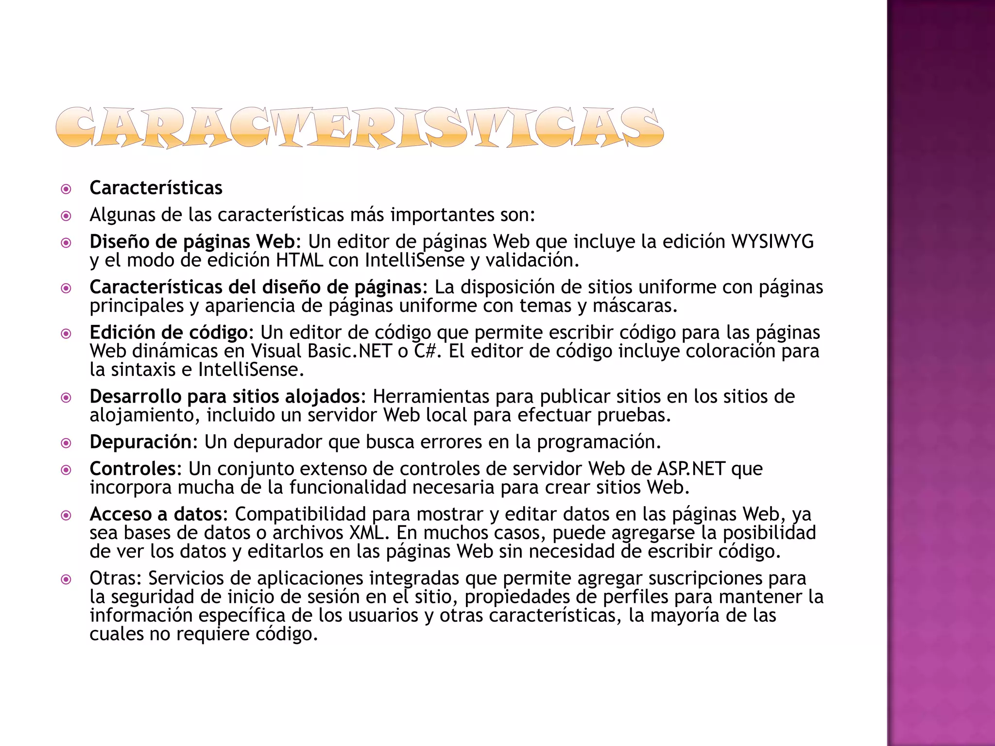 Microsoft Visual Web Developer | PPT