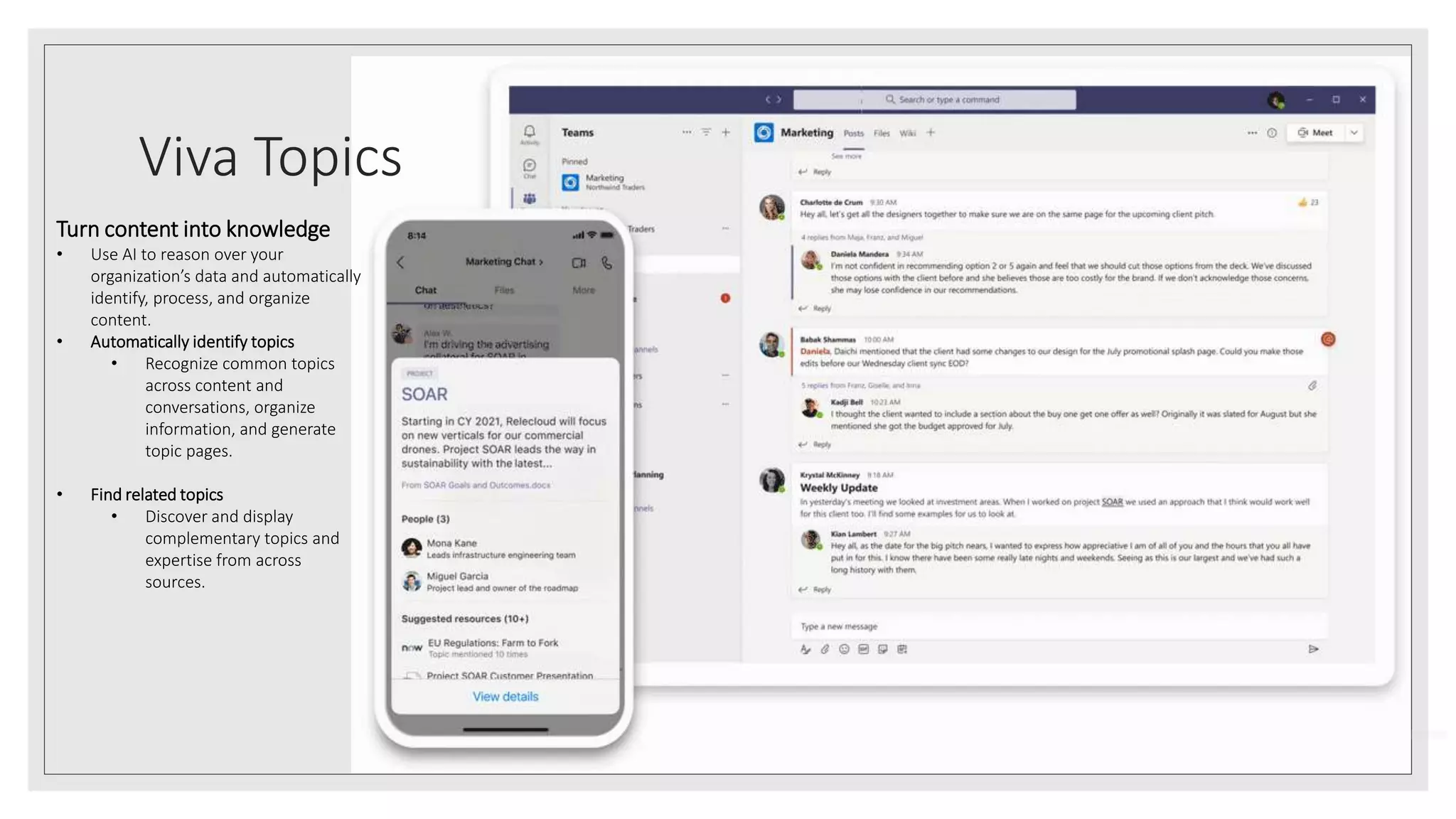 Microsoft Viva - understanding the four types of Viva | PPTX