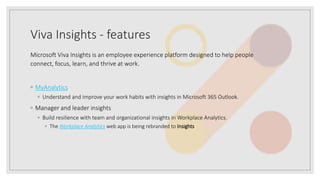 Microsoft Viva - understanding the four types of Viva | PPTX