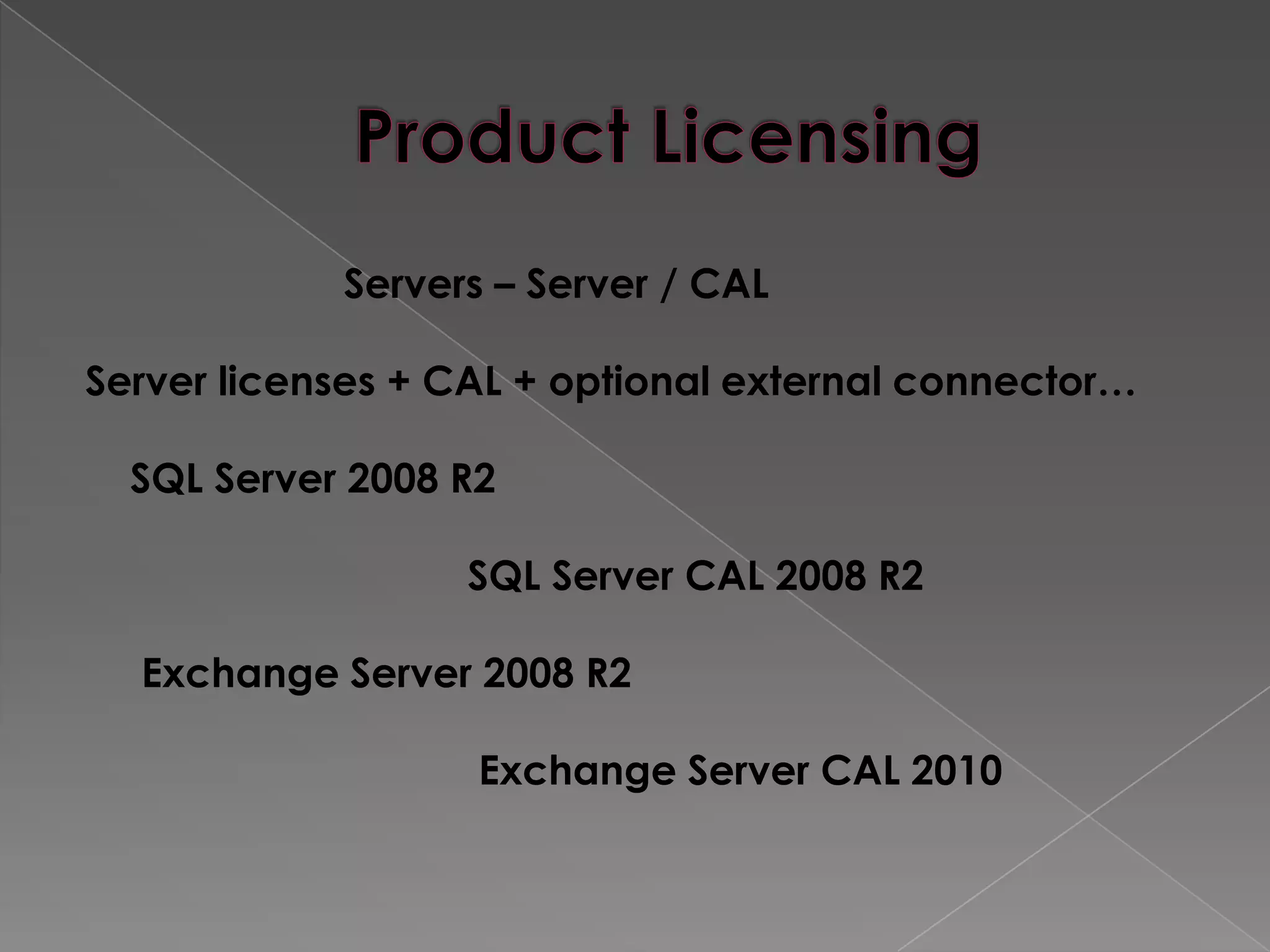 Microsoft Volume Licensing Business | PPTX | Operating Systems ...