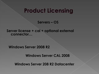 Microsoft Volume Licensing Business | PPTX | Operating Systems ...