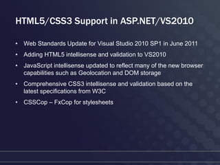 Microsoft, Web Standards and OSS | PPT