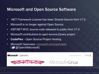 Microsoft, Web Standards and OSS | PPT