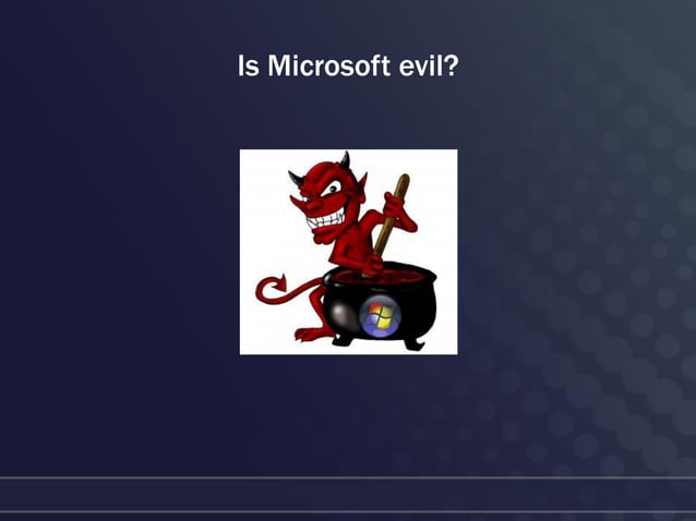 Microsoft, Web Standards and OSS | PPT