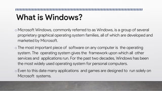 Microsoft windows | PPT