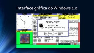 Microsoft windows aula 01 | PPTX