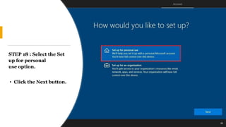 Operating System - Microsoft Windows 10 | PPTX