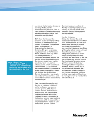 Microsoft Windows Azure - Cast Iron Software Engineering Company Speeds ...