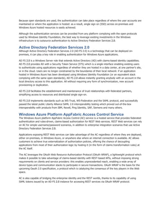 Microsoft Windows Azure - Security Best Practices for Developing ...