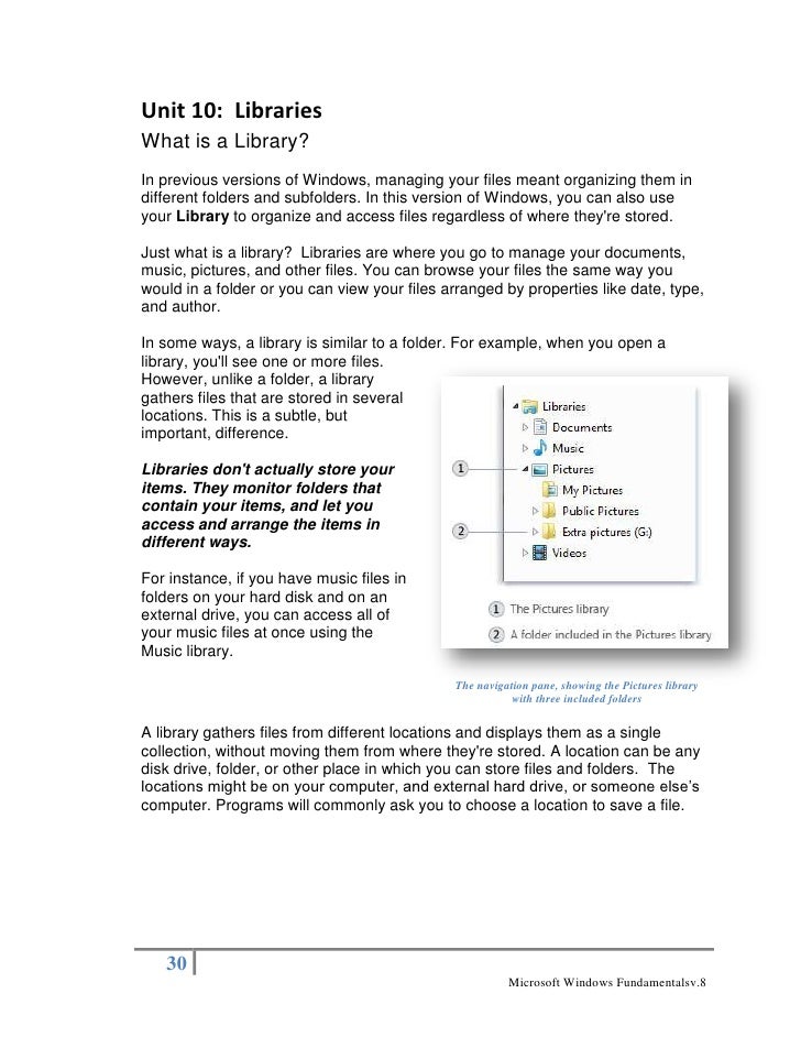 Microsoft Windows 7 Fundamentals (8th Ed.)