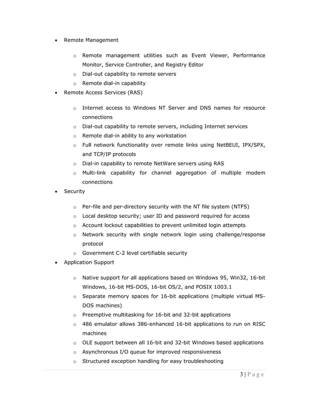 Microsoft Windows Nt | PDF
