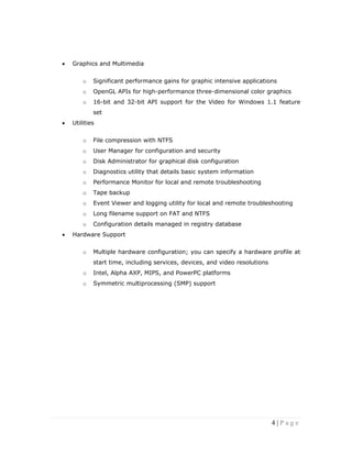 Microsoft Windows Nt | PDF