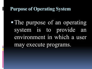 Microsoft windows operating concept | PPTX