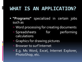 Microsoft windows operating concept | PPTX