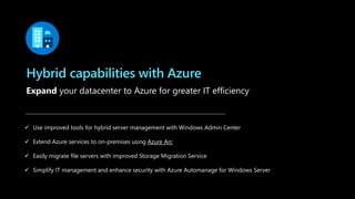 Microsoft Windows Server 2022 Overview | PDF