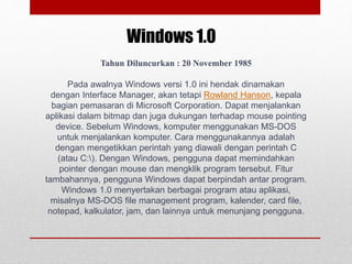 Microsoft Windows VS ANdroid | PPT