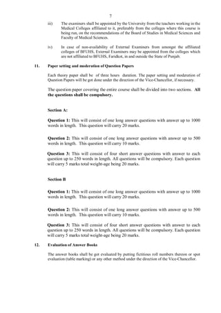 Microsoft word 1. final revised ord. & syllabus b sc -apb_ 2019 | PDF