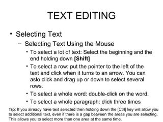 Microsoft word | PPT