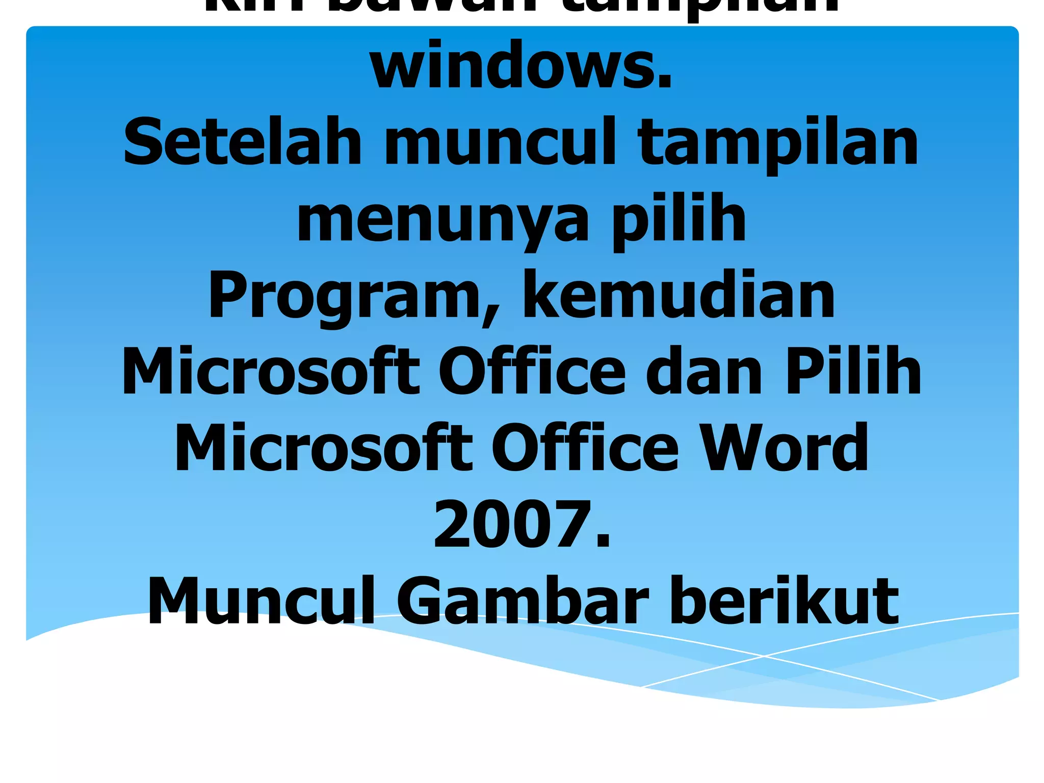 Microsoft Word | PPTX