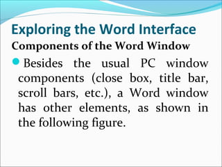 Microsoft word | PPT