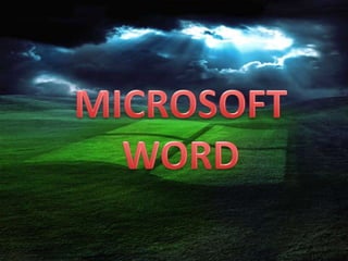 Microsoft word | PPTX