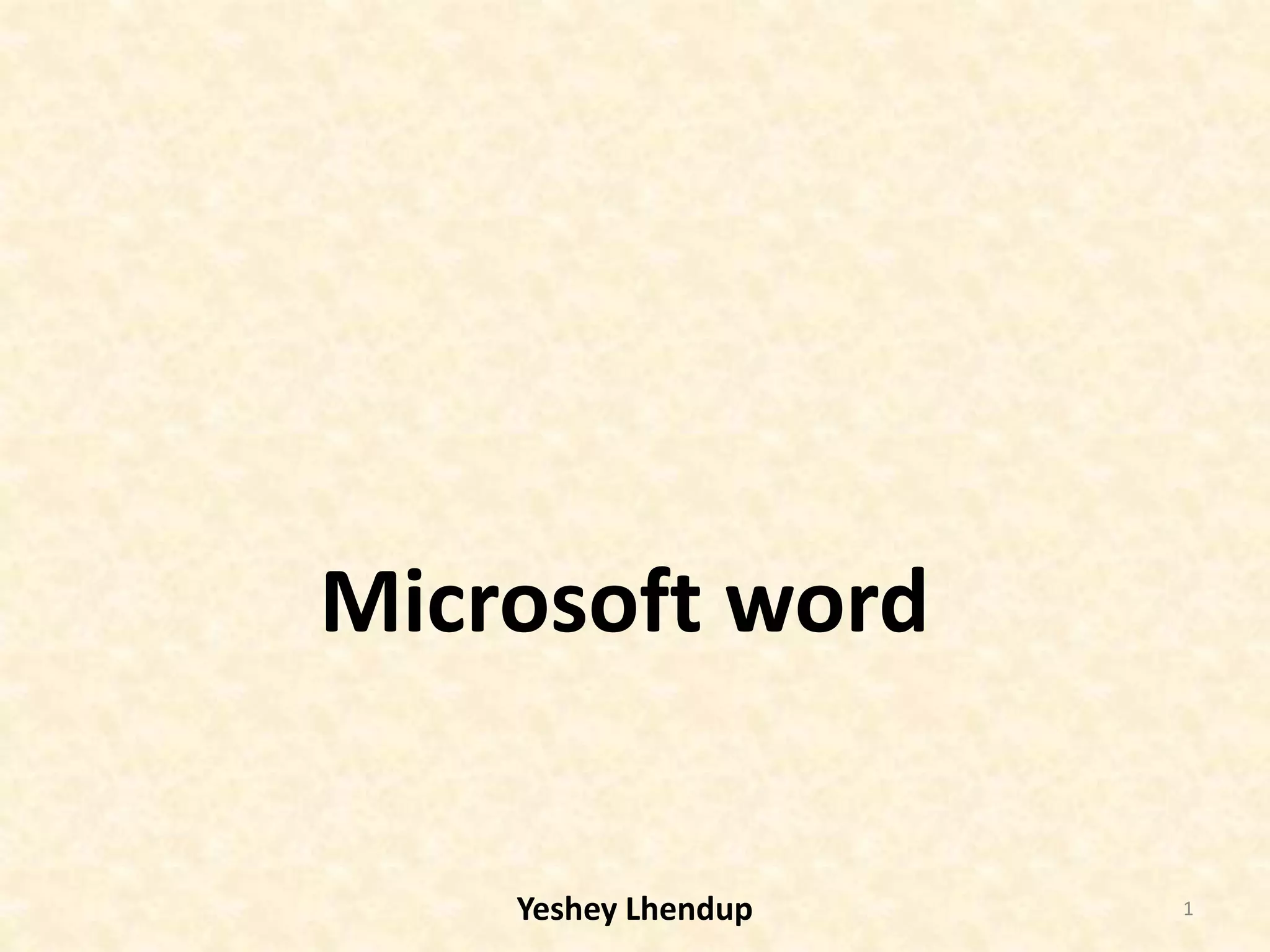 Microsoft word - editing and formatting a question paper document | PPTX