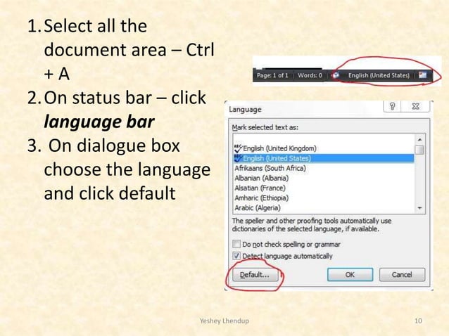Microsoft word - editing and formatting a question paper document | PPTX