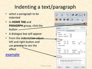 Microsoft word - editing and formatting a question paper document | PPTX