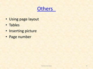 Microsoft word - editing and formatting a question paper document | PPTX