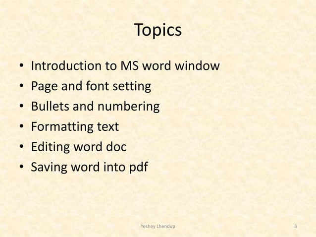 Microsoft word - editing and formatting a question paper document | PPTX