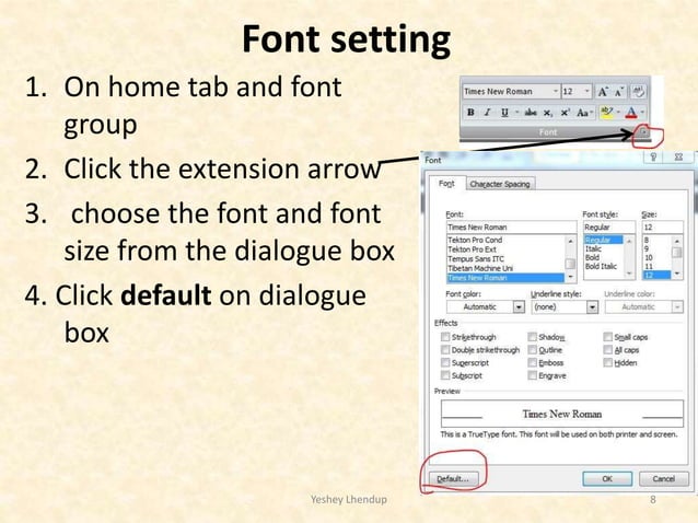 Microsoft word - editing and formatting a question paper document | PPTX